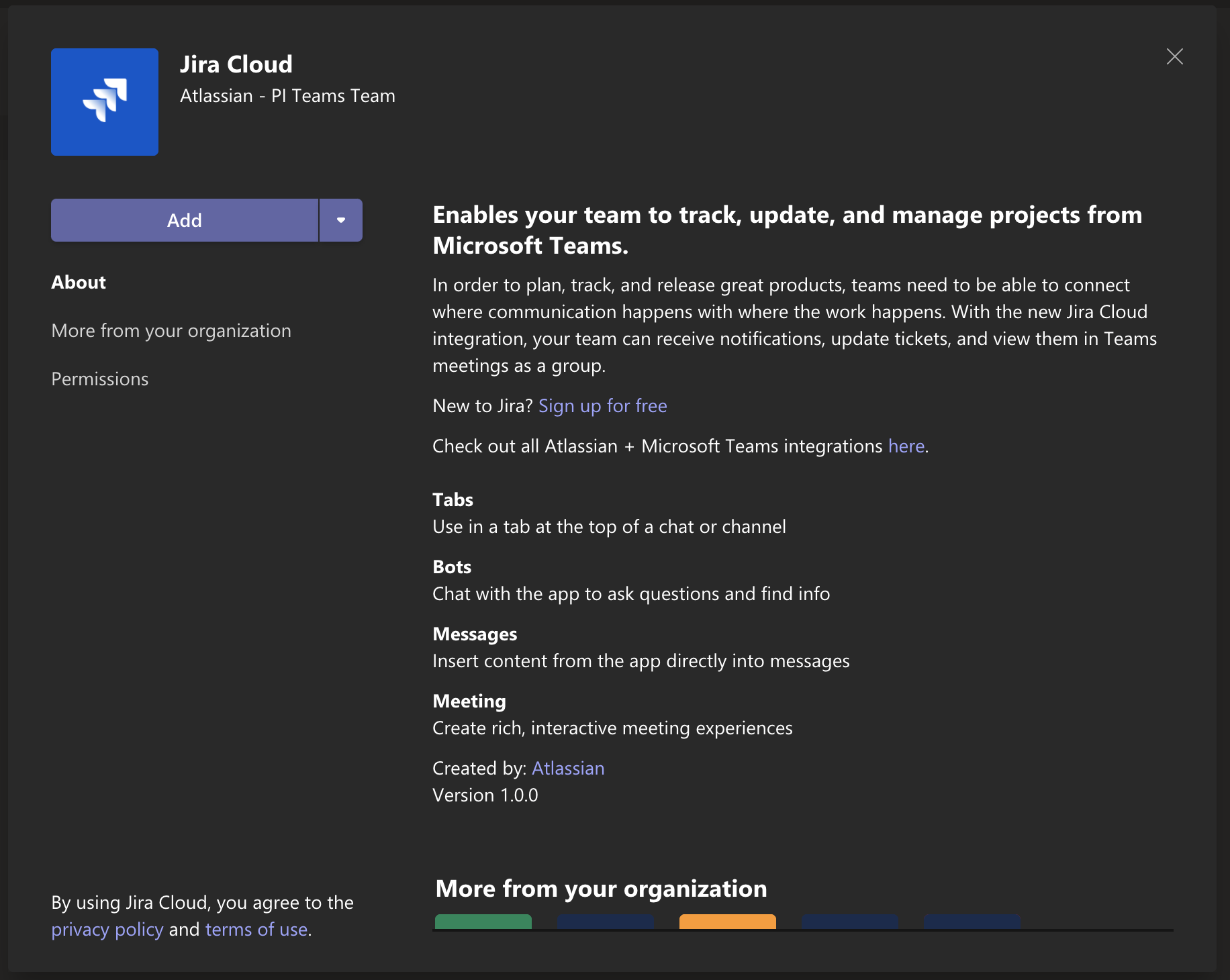 The Jira Cloud for Microsoft Teams app is now live... - Atlassian Community