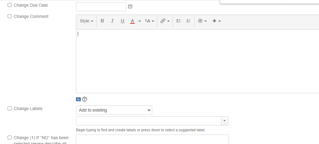 Changing the RESOLUTION Field VALUE with the help ...