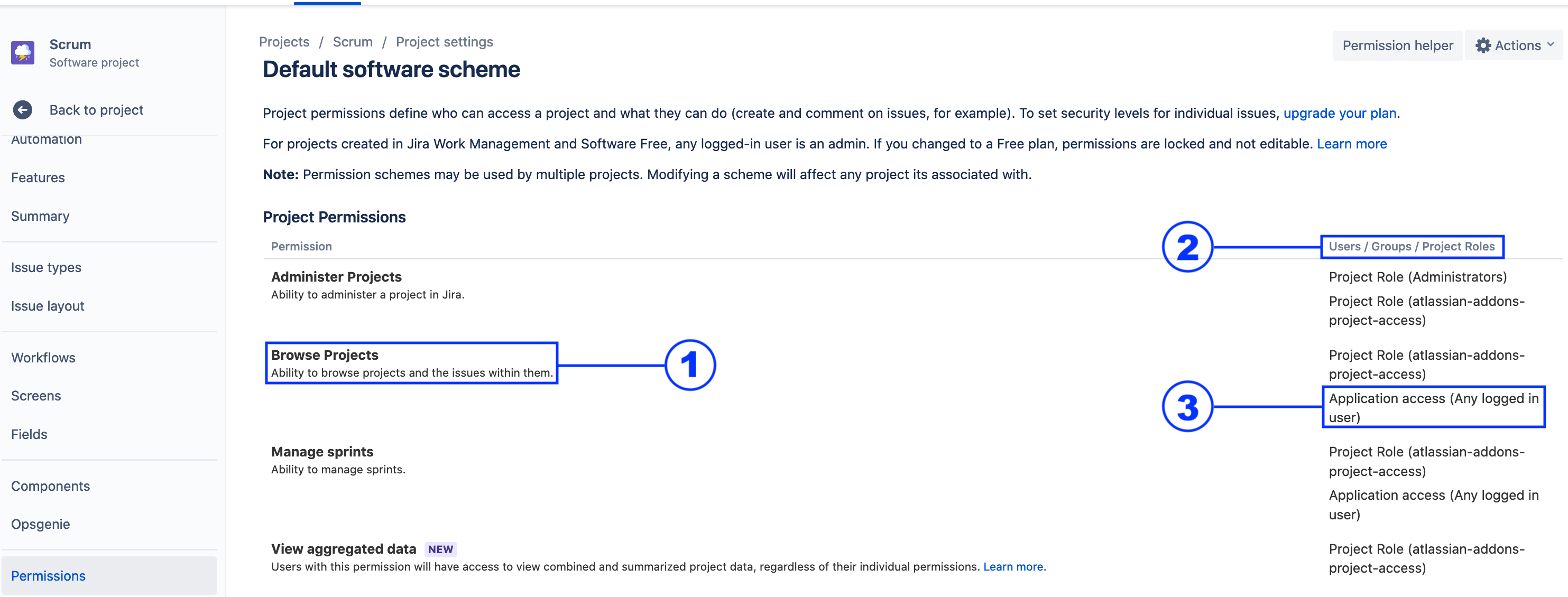 Restricting users to a single project - Atlassian Community