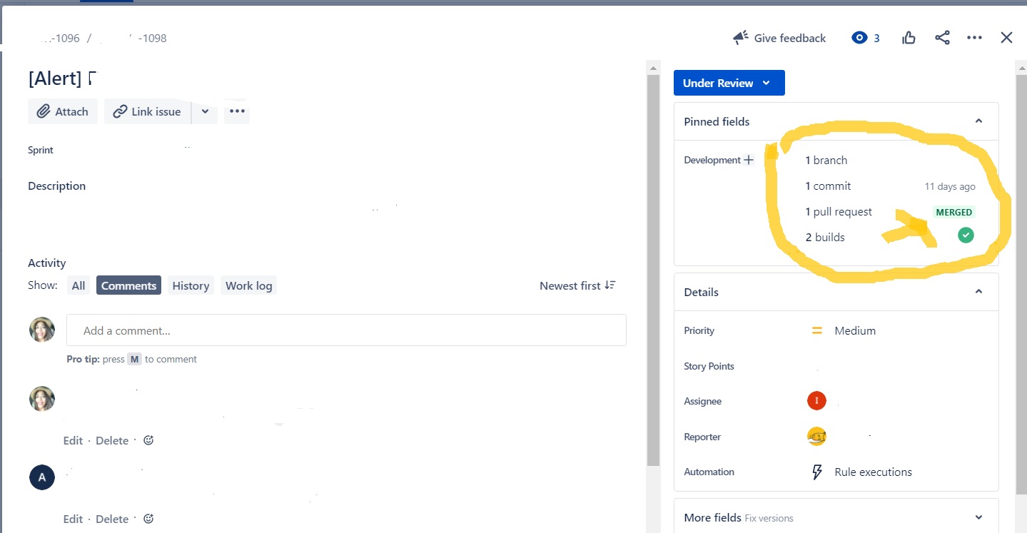 Solved: Jira Automation > When a pull request is merged → ...