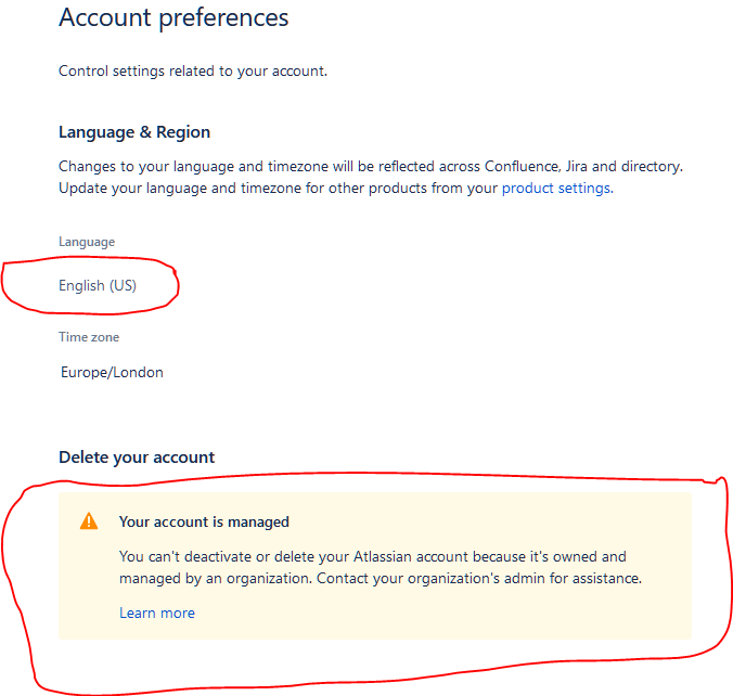 Solved: How can my admin change my language