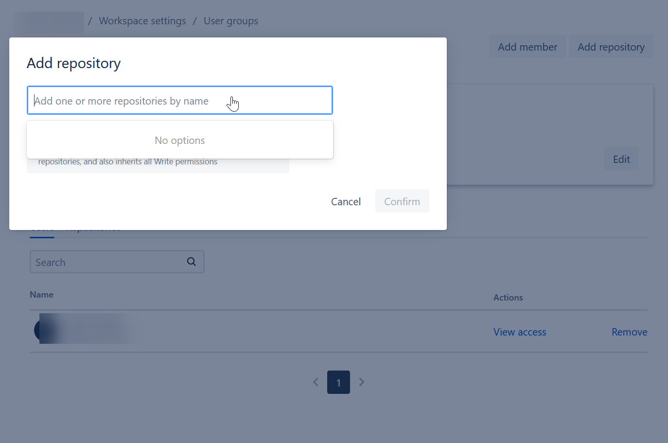 My repositories are not showing: how can I see the...