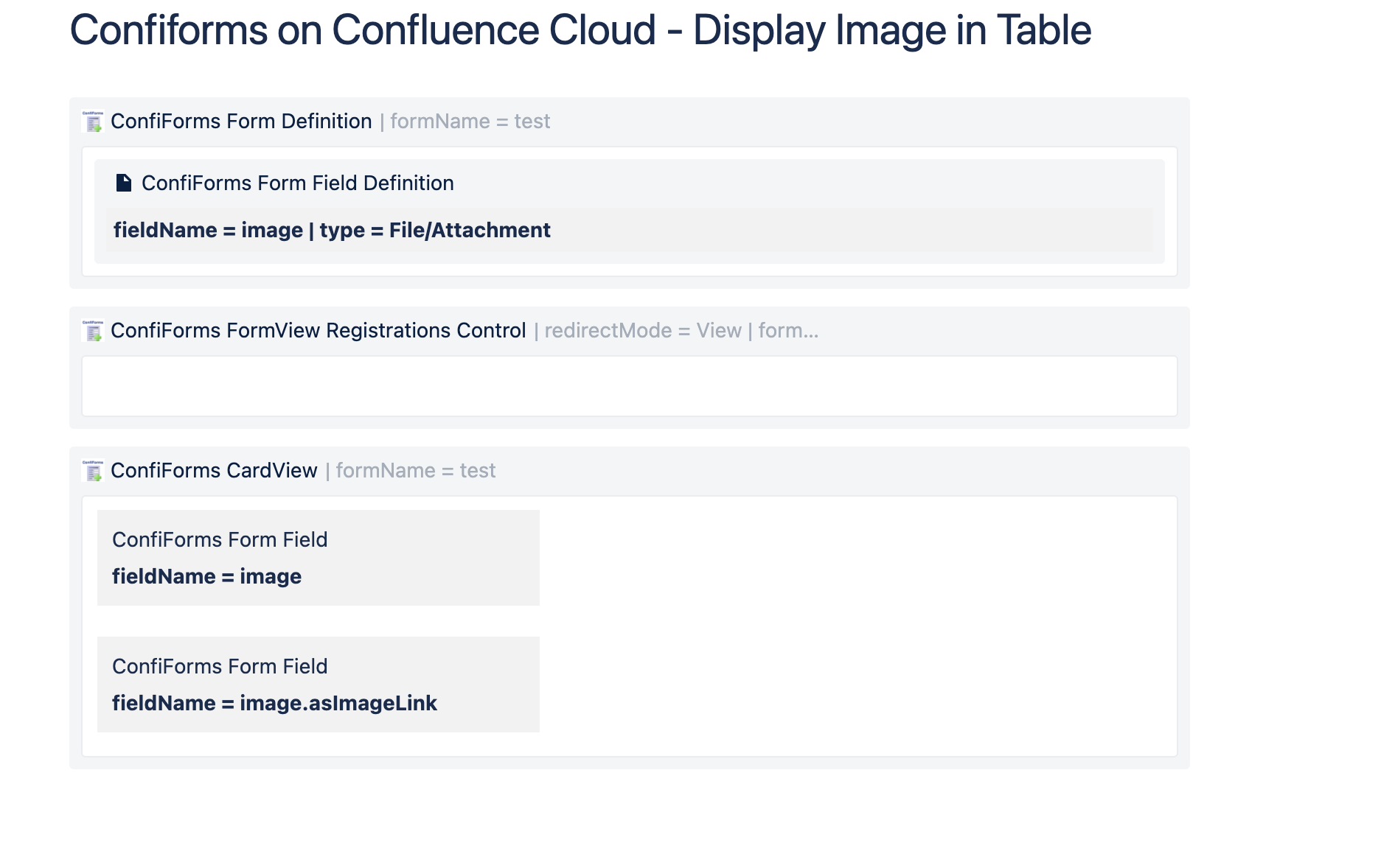 Solved: Confiforms on Confluence Cloud - Display Image in ...