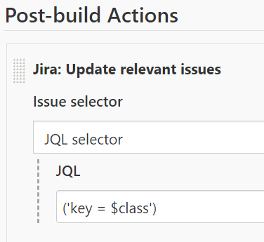 JQL Query from Jenkins