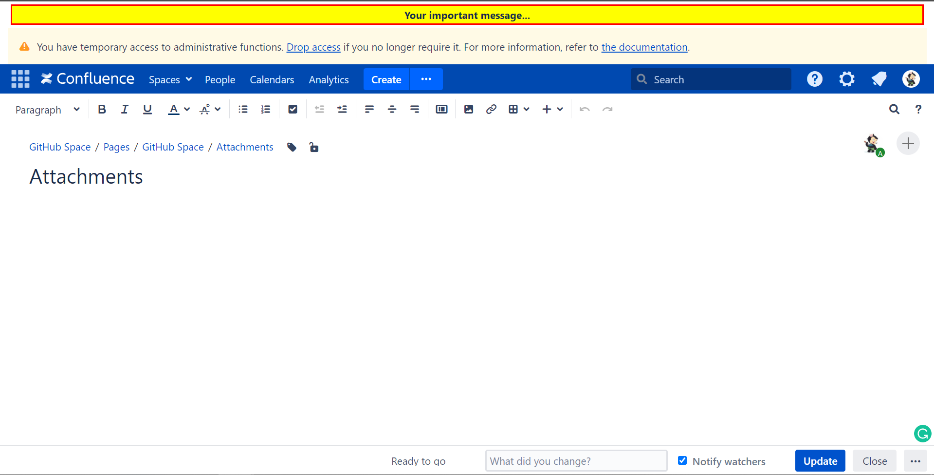 Solved: Custom HTML Banner in Confluence Server making cau...