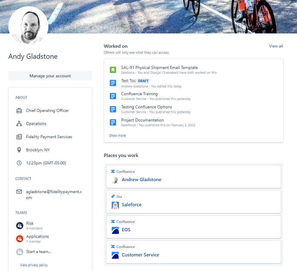 How to add About Me section to User profile