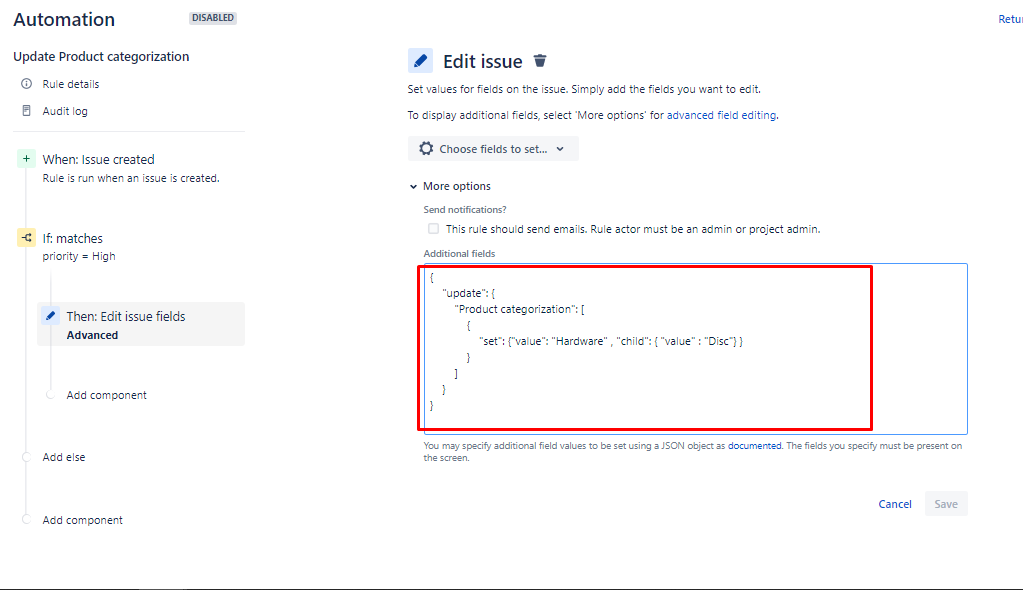 Solved: Need to add Select List (cascading) custom field t...