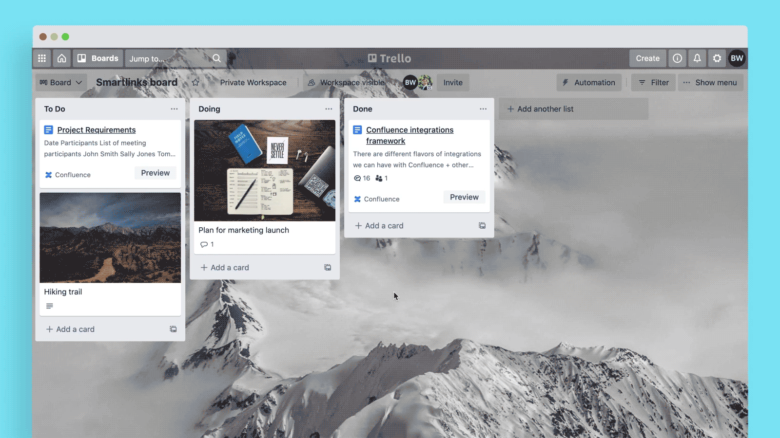 Embed a Confluence page to any product using Smart Links