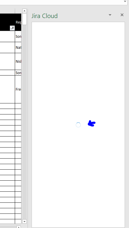 Solved: Jira Cloud for Excel add-in is stuck on loading sp...