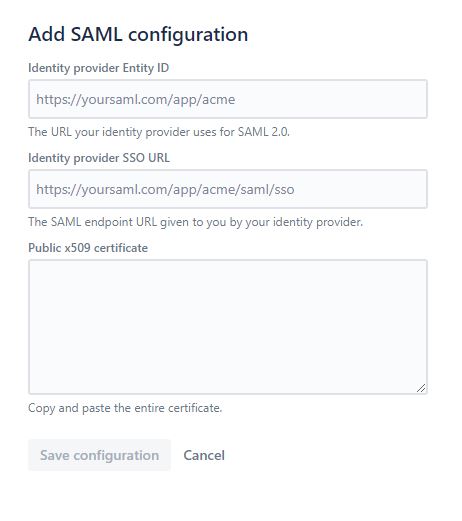 How To Atlassian Access Configure Saml Sso Authentication