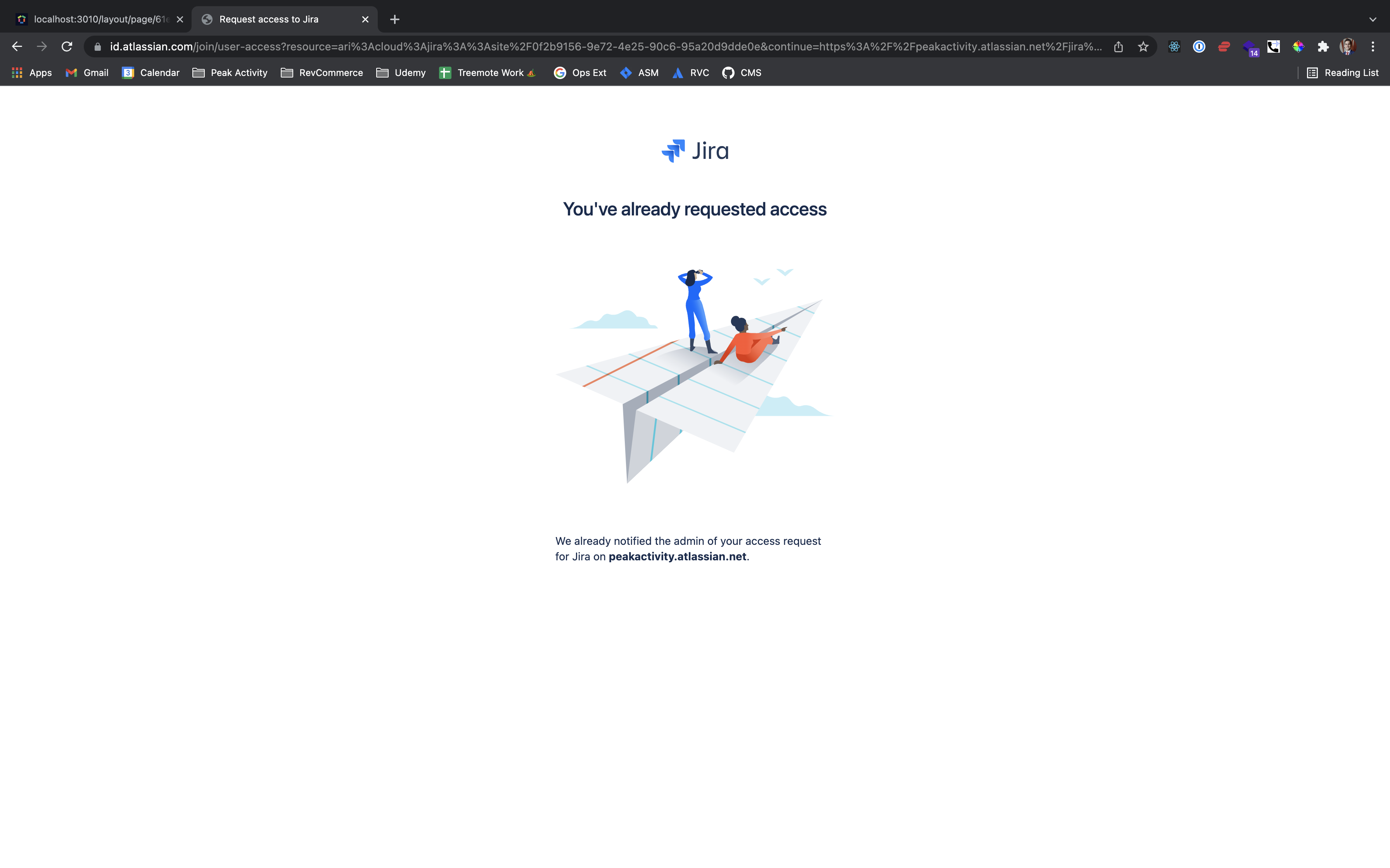 Request Access Page is a major blocker.