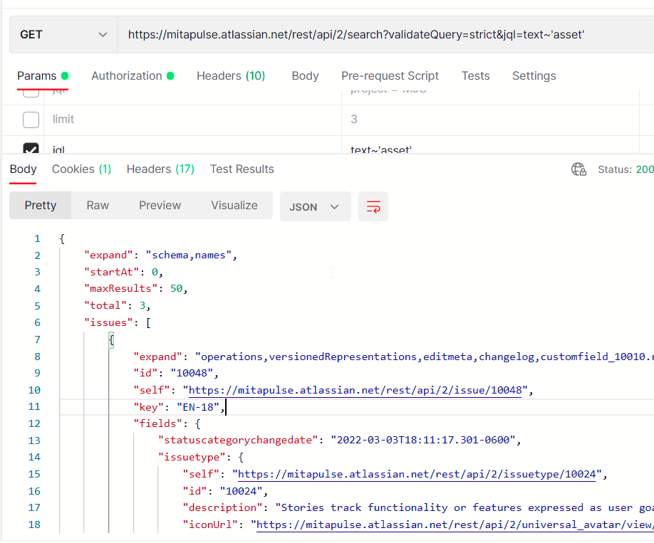 JIRA REST API return html