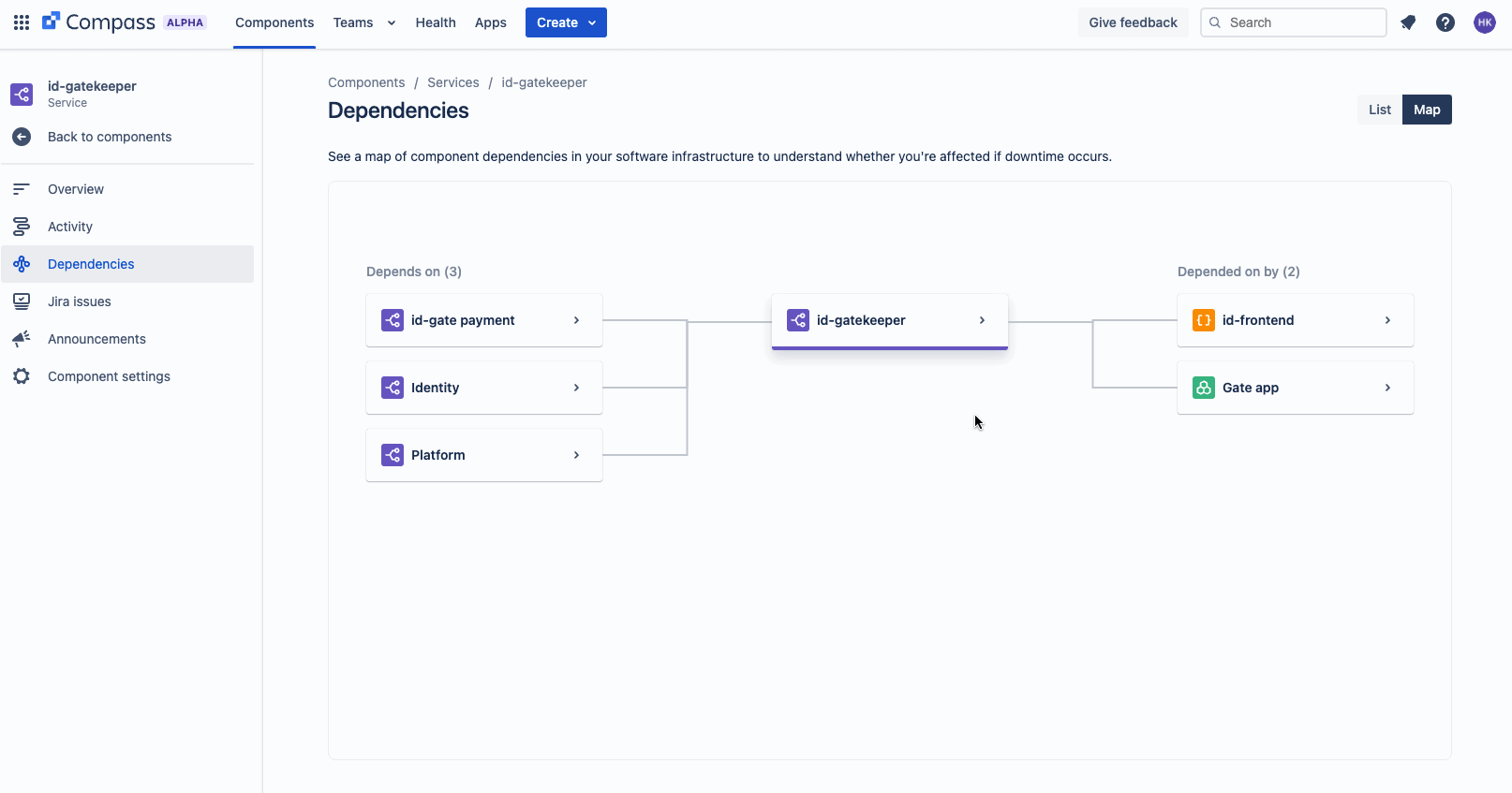 Now available: Interactive map view for your depen... - Atlassian Community