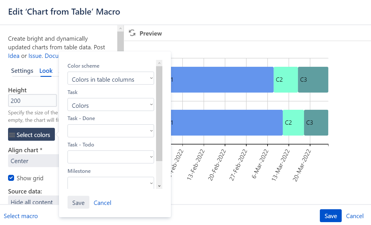 Solved: Confluence - Stacked Bar Chart in Wiki