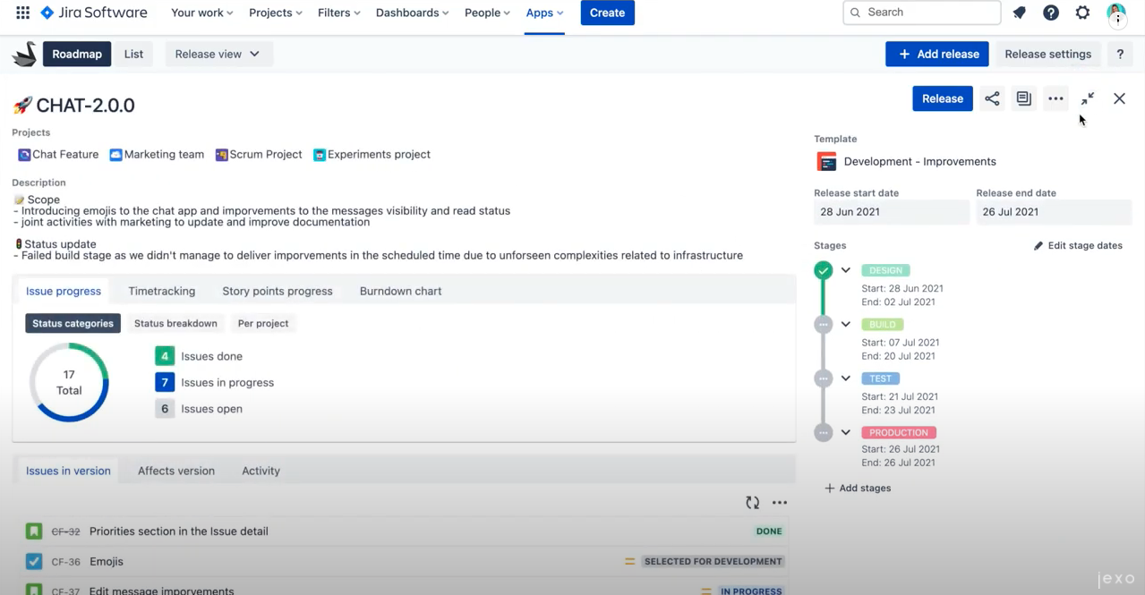 RESOLVED: How to Share Releases Across Jira Projects?