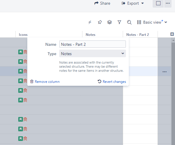 Solved: User defined columns columns in JIRA Structure.