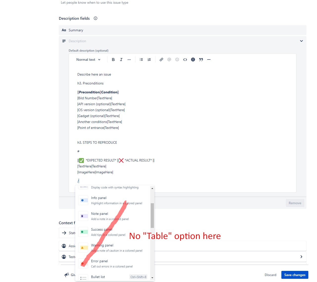 Solved: How do I use markdown in Description
