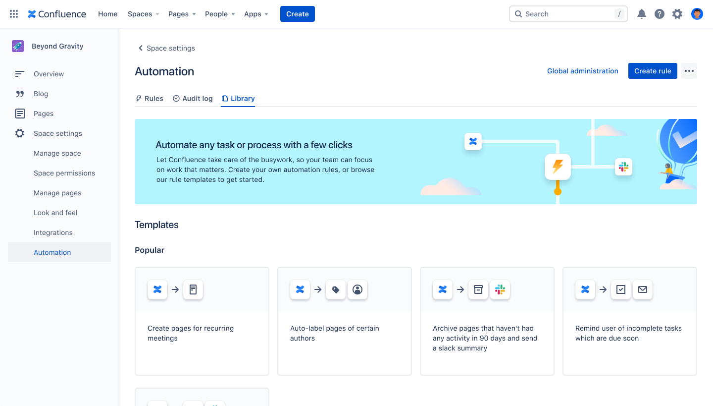 Introducing Automation for Confluence - Atlassian Community