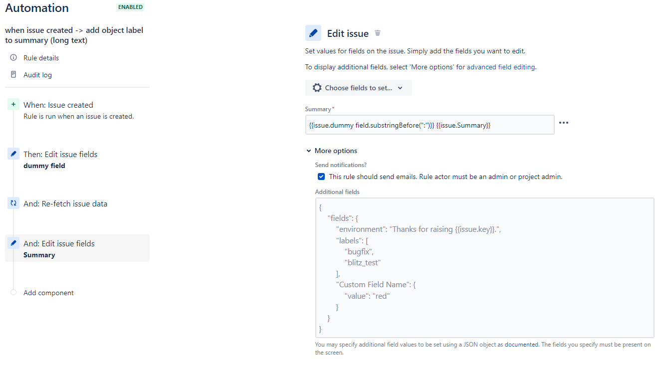 Solved How To Automate Copying A Part Of The Custom Field 0936