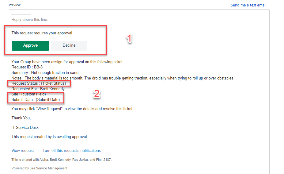 Solved: How To Make Custom Approval on email JSM
