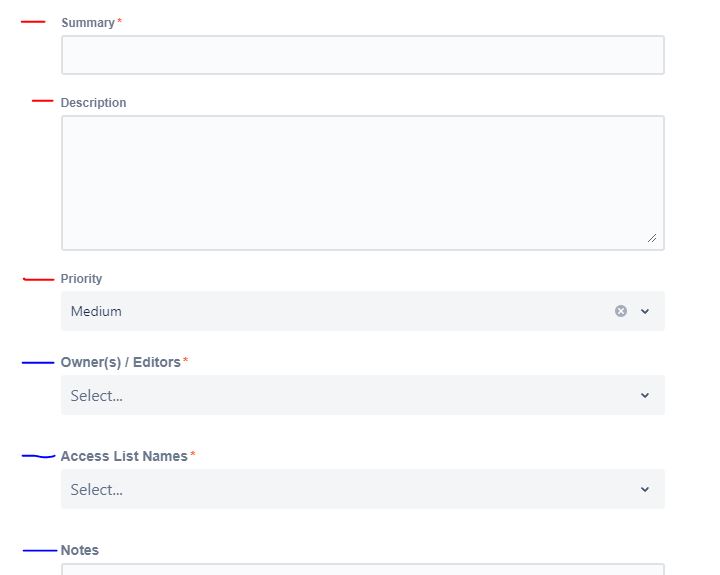 Forms and default JSM fields look different