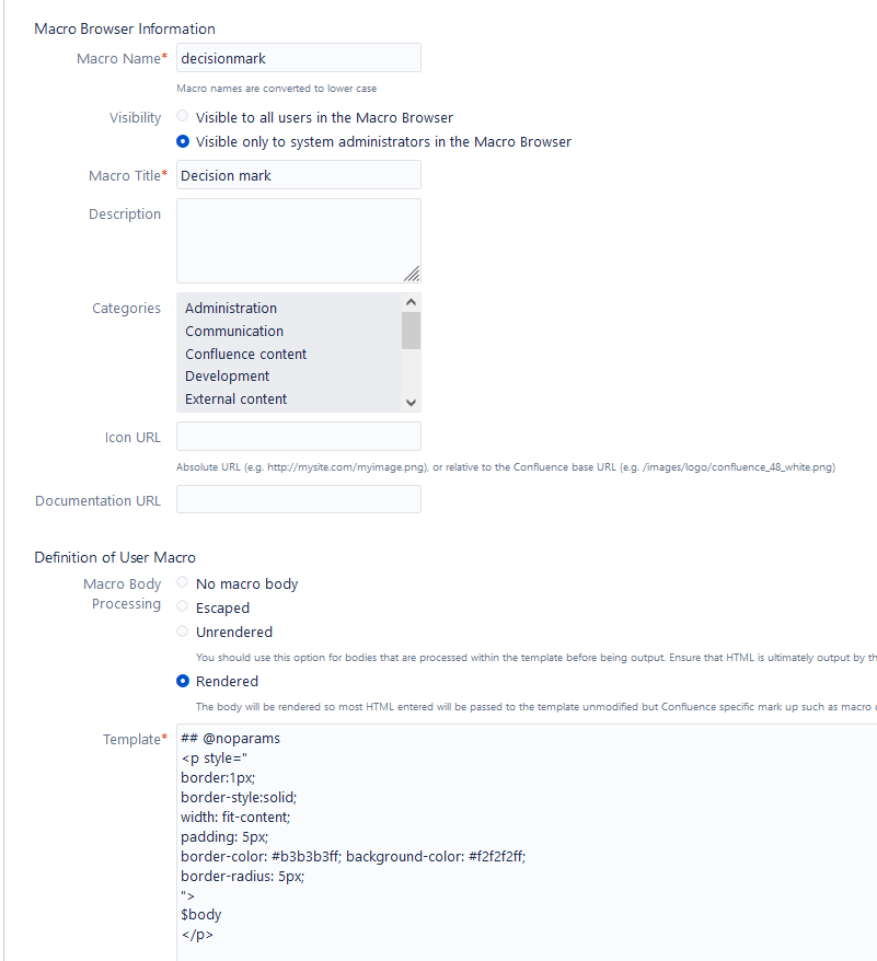 How to generate a tip or warning report in a confl...