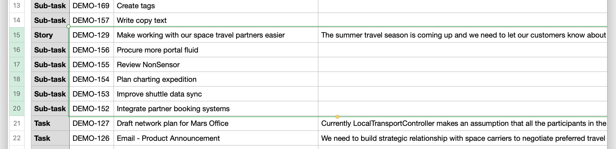Solved: Is there a way to do CSV export of epic, task and ...