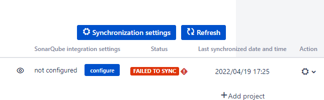 Facing the gitlab status failed to sync