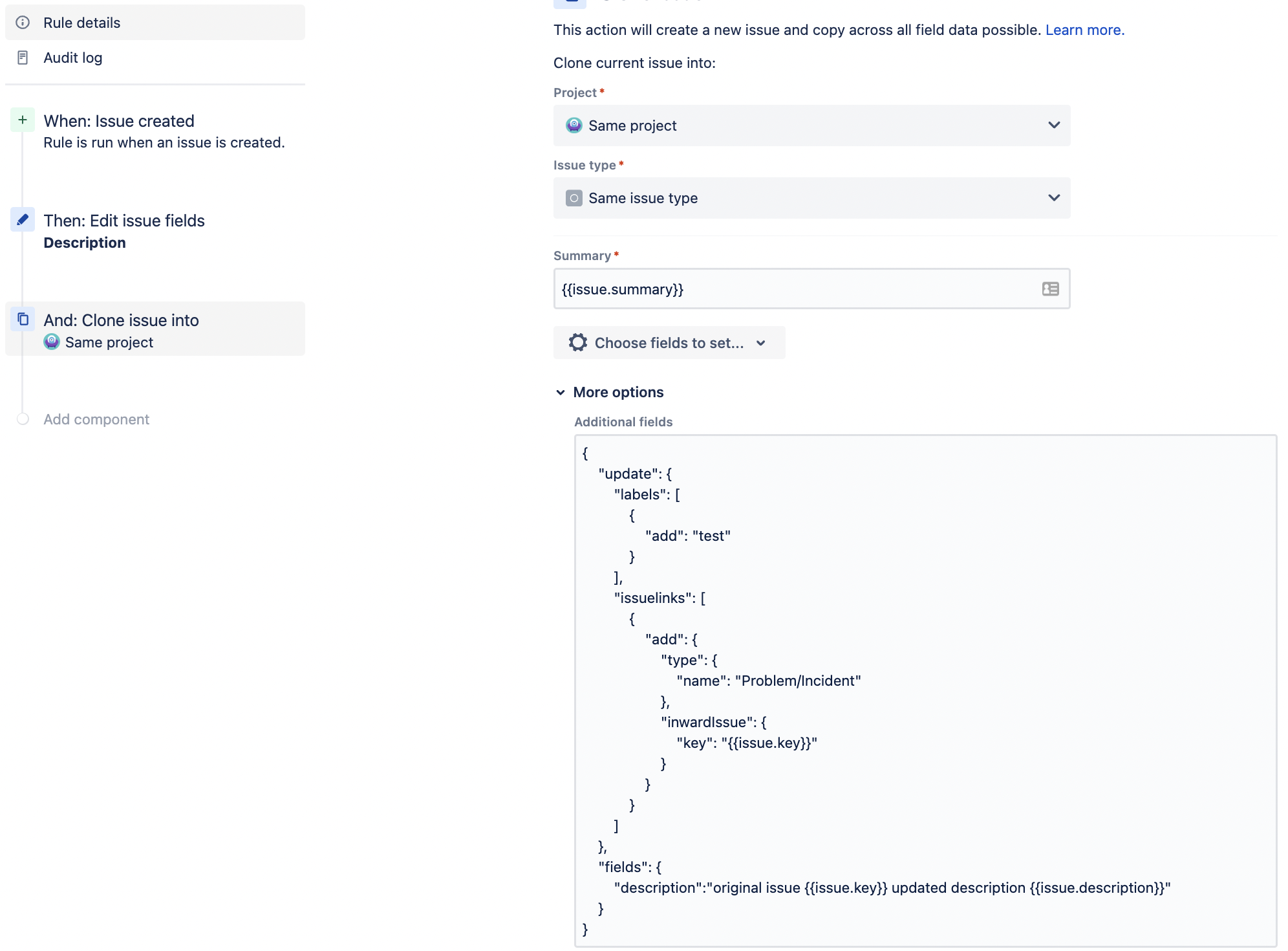 Solved: JIRA Description Automation