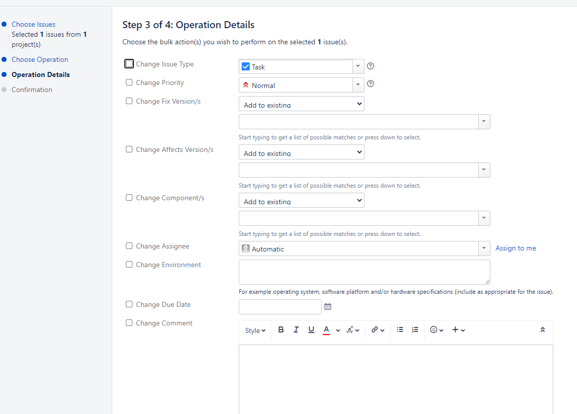 Solved: How to add linked issues to bulk change