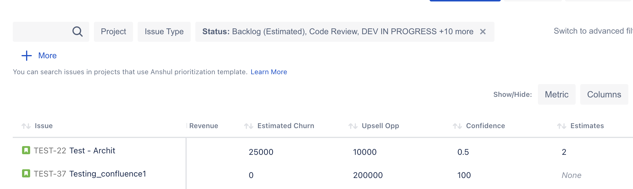 Solved: Original Estimate - Automation