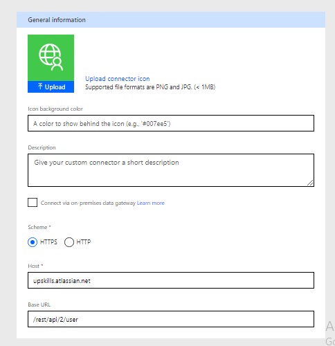 Create connector API in Jira to Power Automate