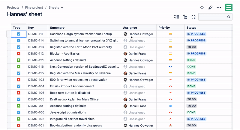 Inline Editing of displayed fields directly from a...