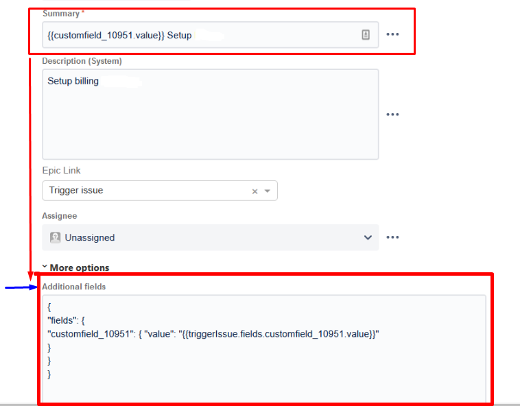 Automation for Jira - Update Json field