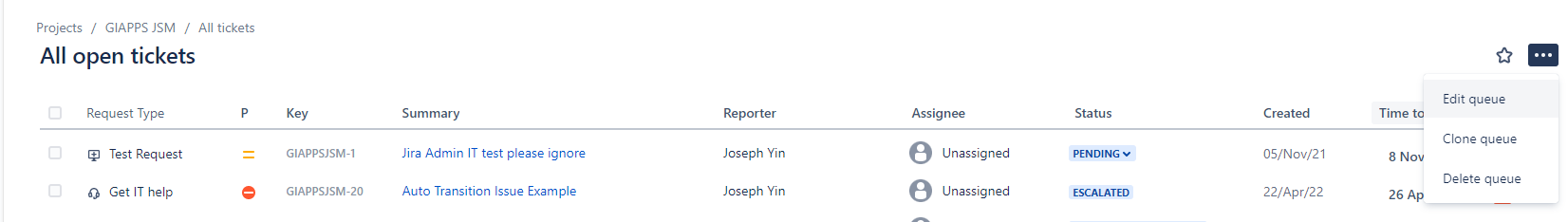 Solved: How to customize Queues Filtering?