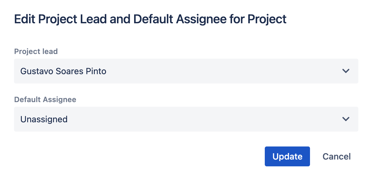 How can change the project lead and assign tickets...