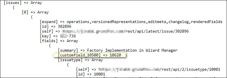 Solved: Get the value of a "customfield" on an issue - how...