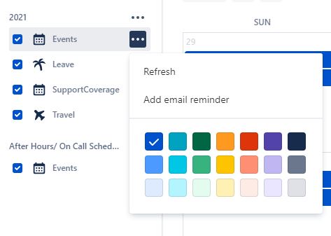 Solved: Using color to distinguish event categories in Con...