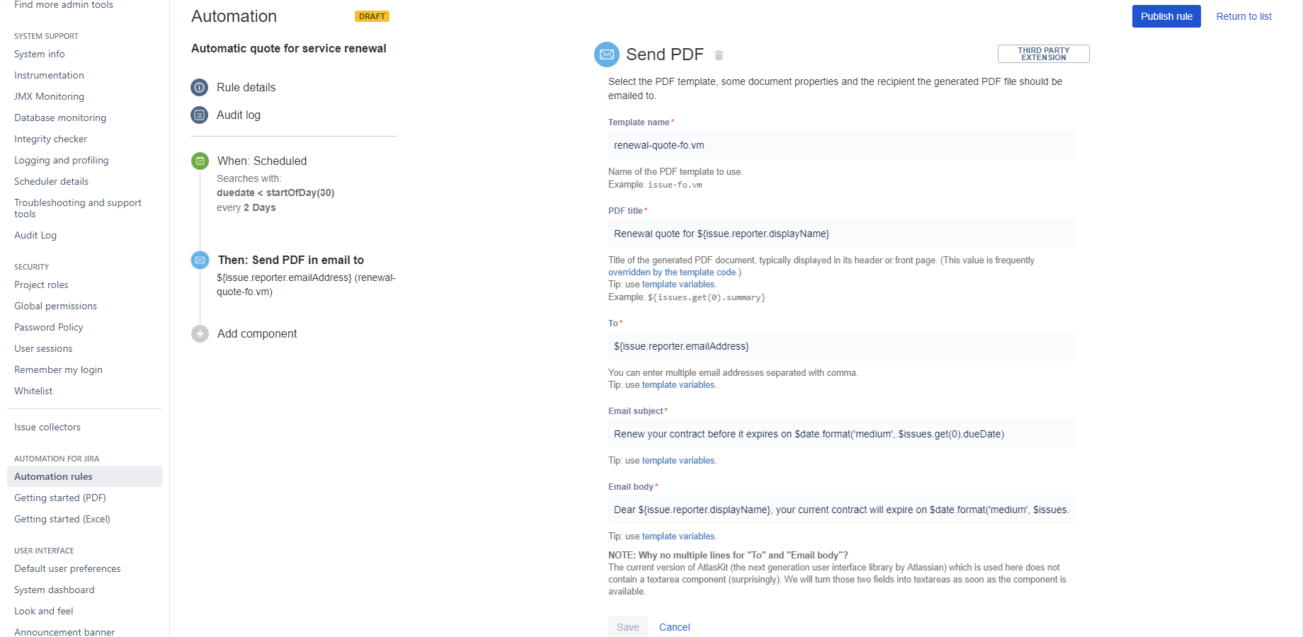 Creating sales quotes in Jira - Atlassian Community
