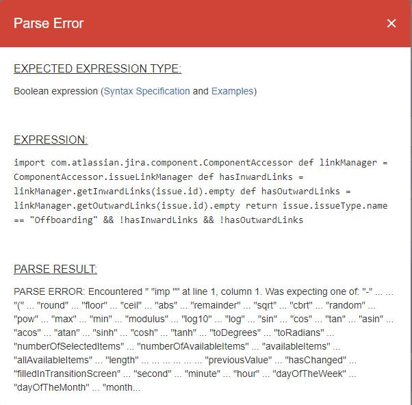 Workflow transition - Scriptrunner post function ...