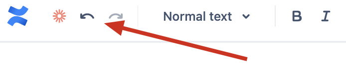 HELP! Where is the back/undo button in the new con...
