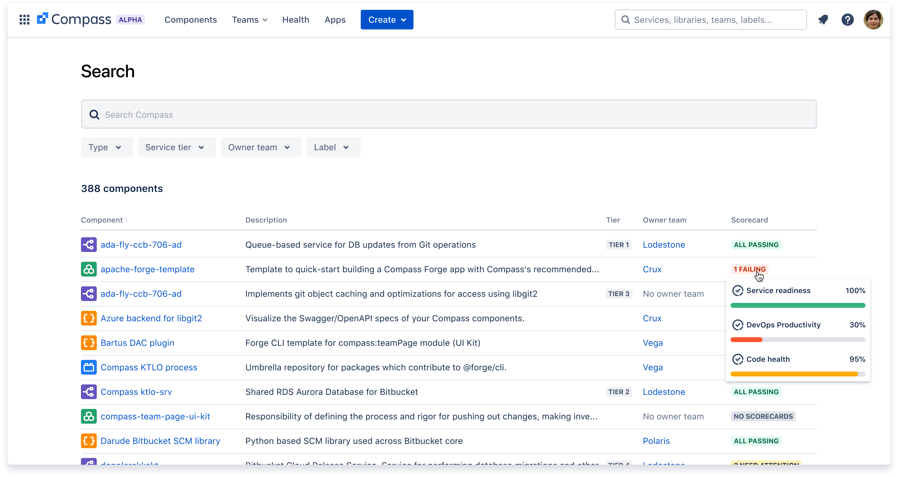 You’ve found what you’re looking for! (Compass now... - Atlassian Community
