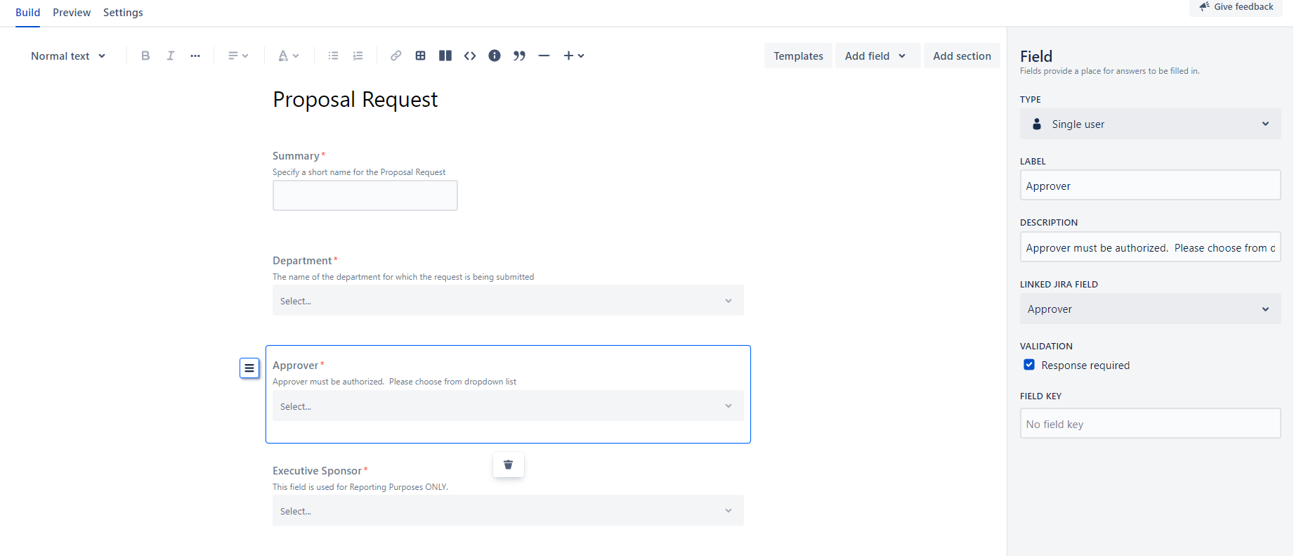 Field not functioning properly using form in Jira ...
