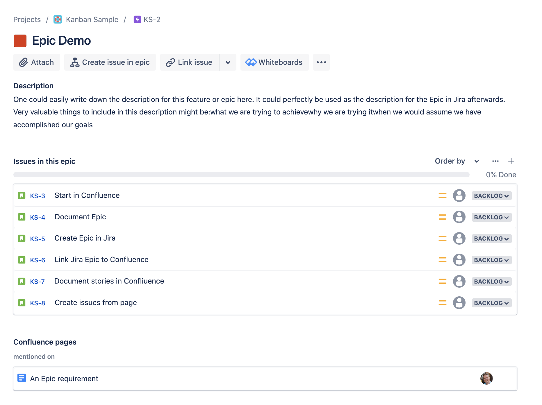 Solved: Save task description to Confluence