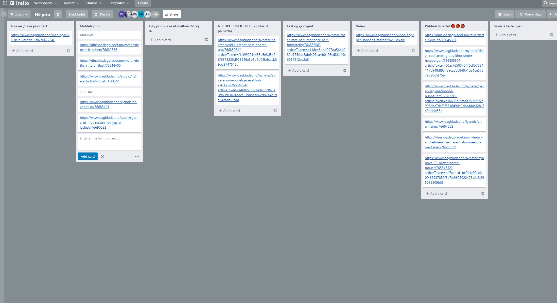 Images not showing on Trello cards