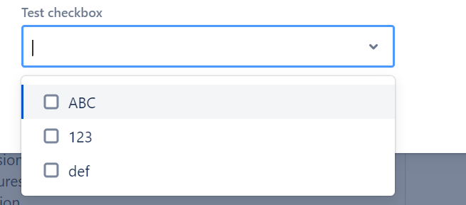 Why the checkboxes custom fields are now showing l...