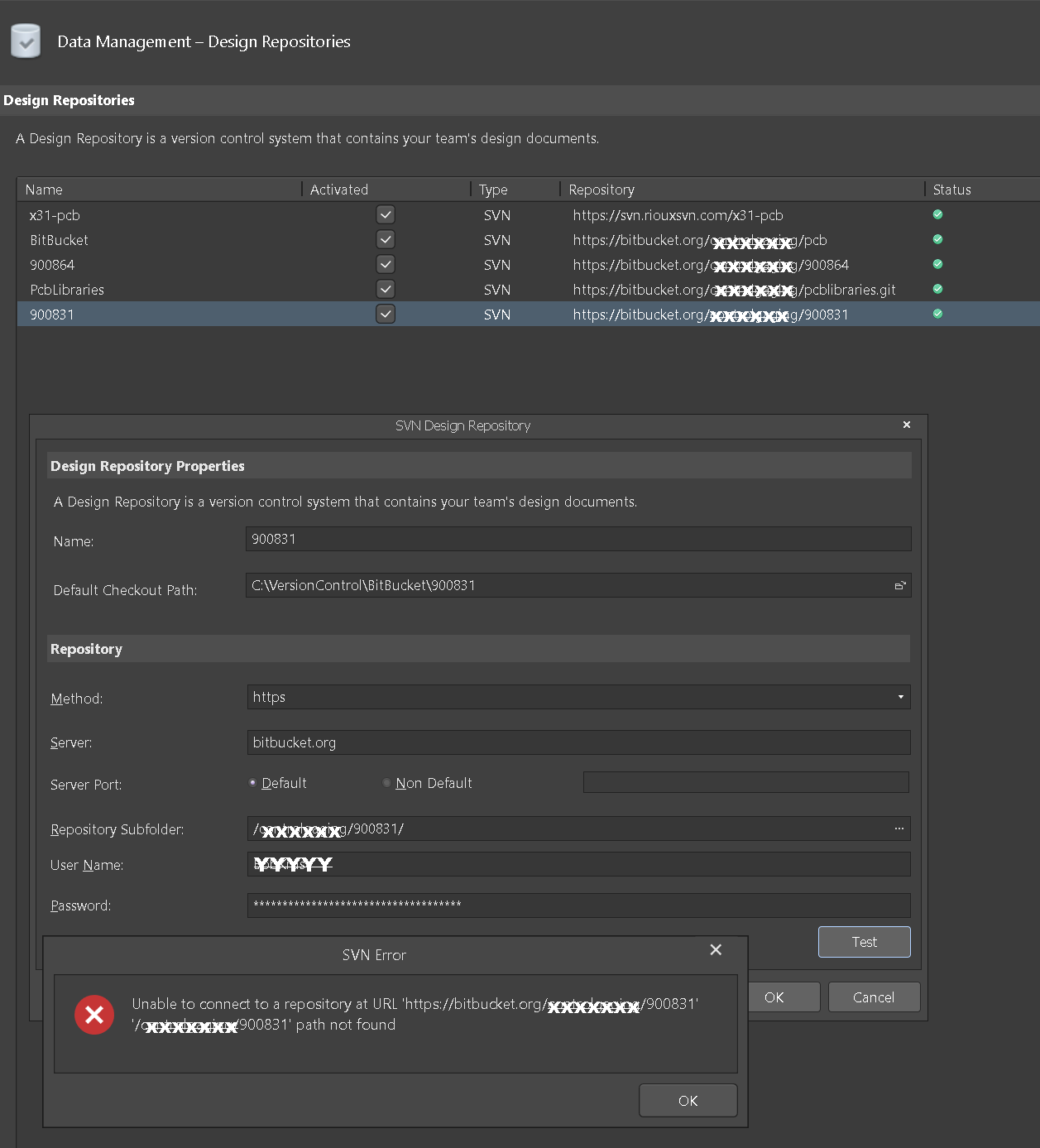 Can't authenticate with Altium software