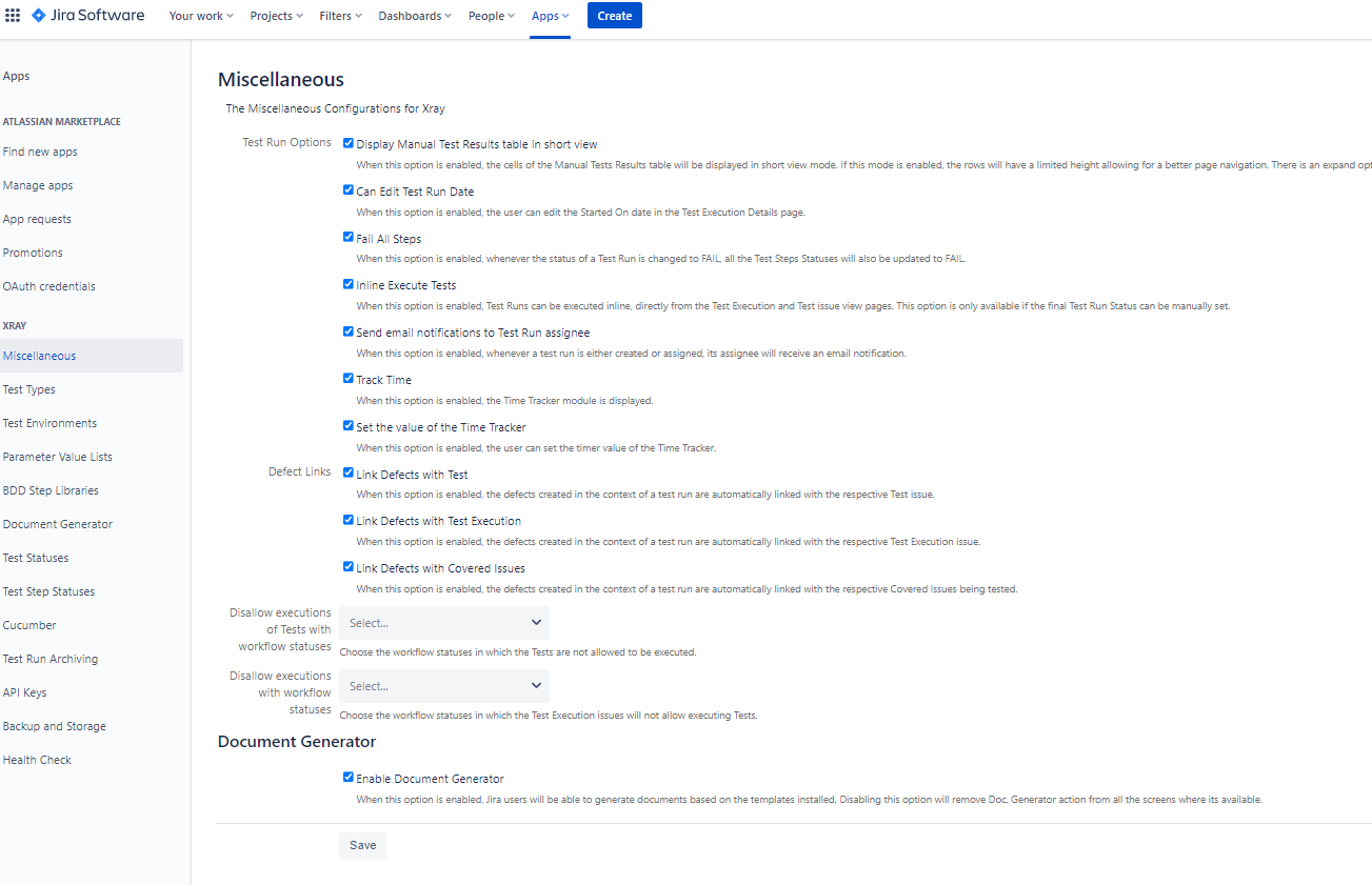 XRAY Add user groups to add xray issue types optio...