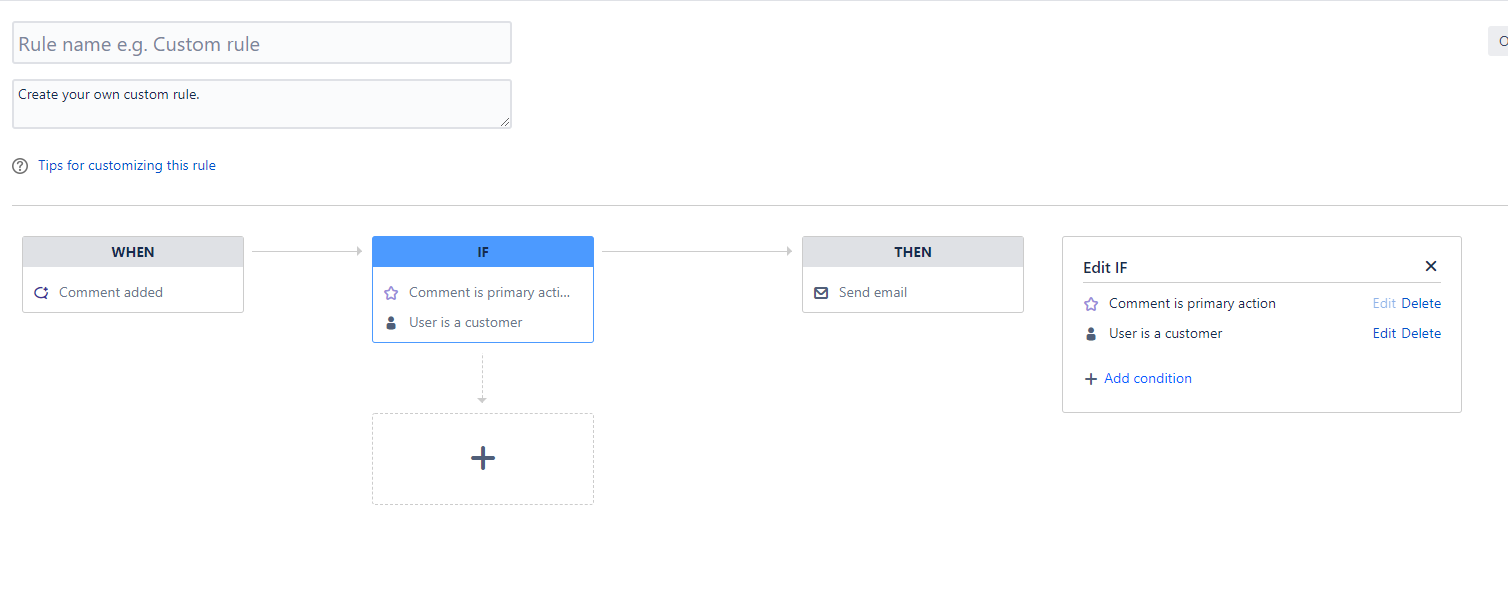 automation comment on jira not working