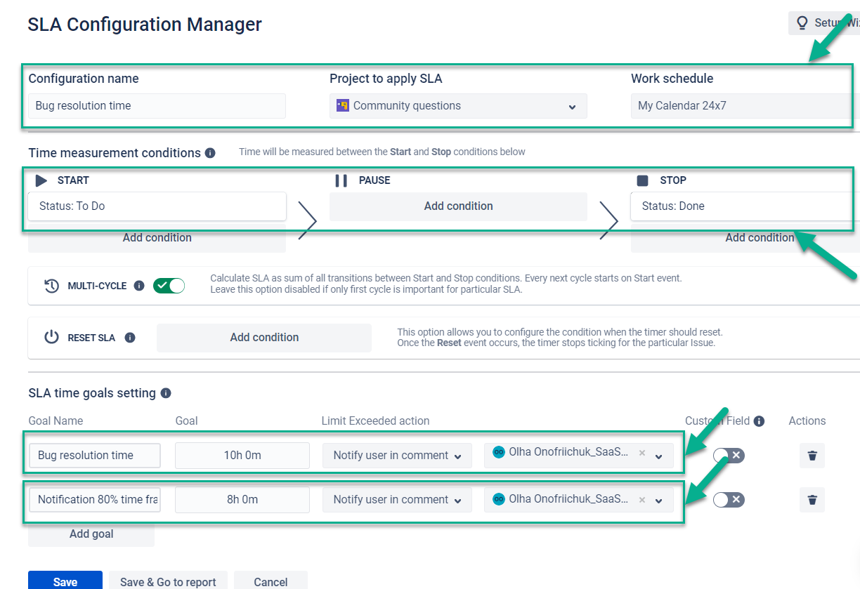 Monitoring bug resolution times in order to meet t...